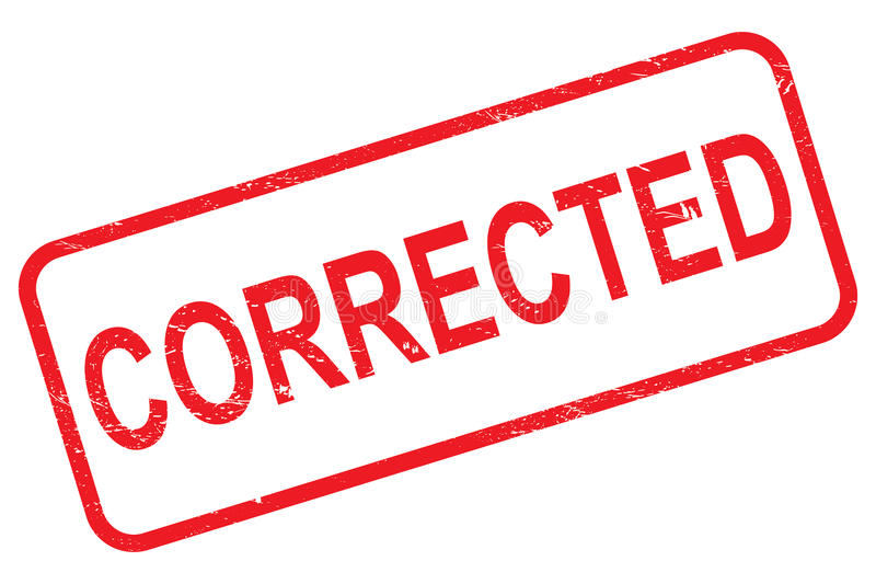 Correction to last week’s newsletter | ARHS PGO Parent News