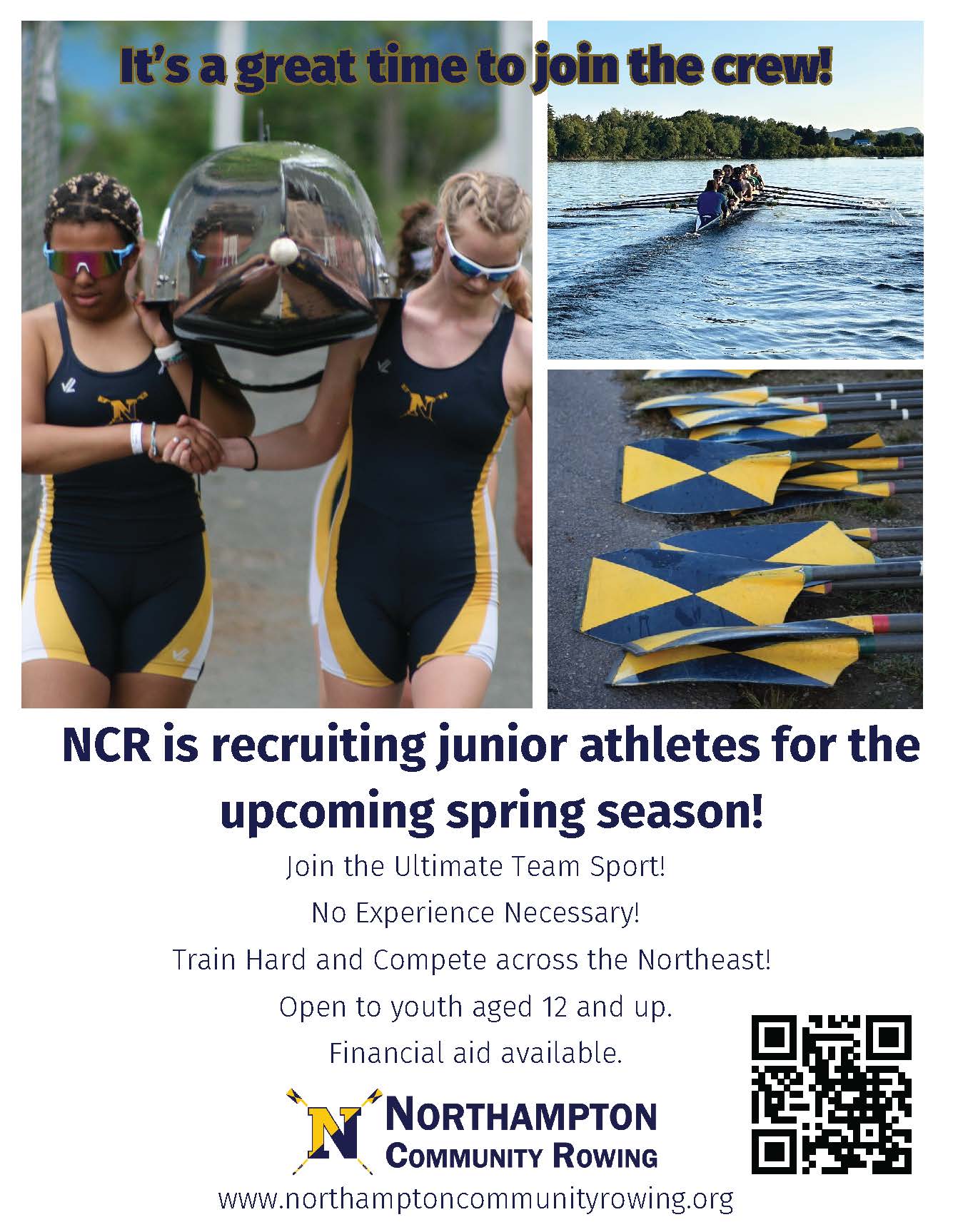 Northampton Community Rowing is recruiting junior athletes | ARHS PGO ...